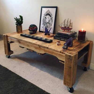 Kreasi Dan Cara Membuat Meja Dari Kayu Bekas - Skandinavia Apartment